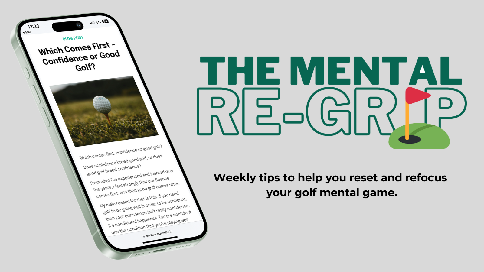 Newsletter - Josh Nichols Golf